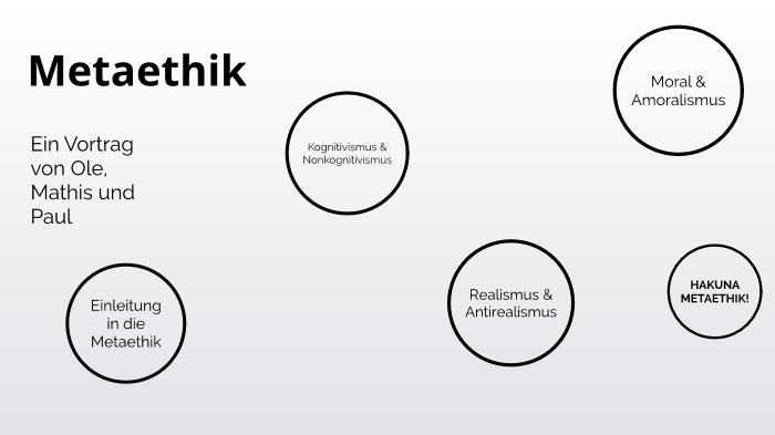 Metaethik by paul Covfefe on Prezi