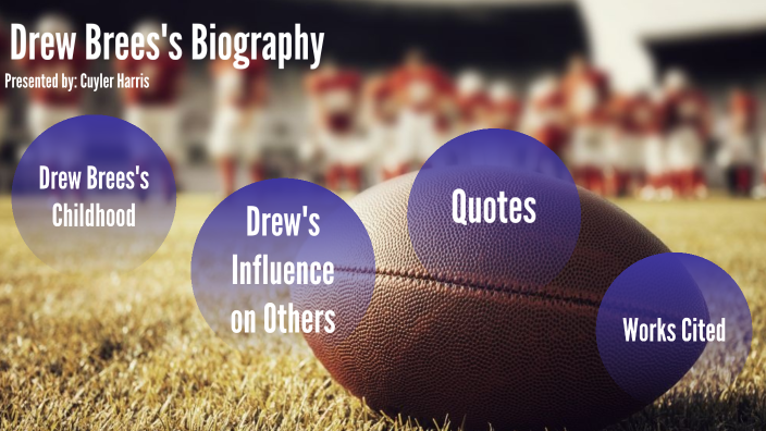 Drew Brees biography by Cuyler Harris on Prezi