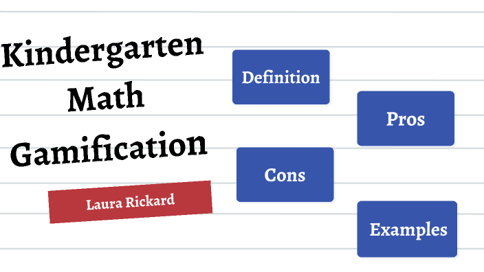 Kindergarten Math Gamification by Laura Rickard on Prezi