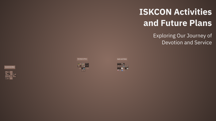 ISKCON Activities and Future Plans by free free on Prezi