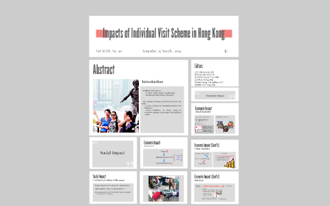 Impacts of Individual Visit Scheme on Hong Kong by Man Hong So on Prezi