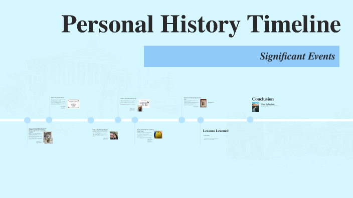 Personal History Timeline by Sienna Filippelli [Student] on Prezi