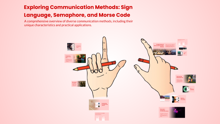 Exploring Communication Methods: Sign Language, Semaphore, and Morse Code by Pangga Jerome on Prezi