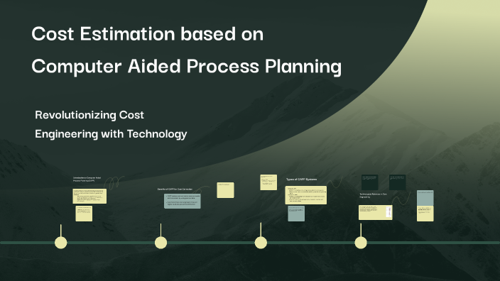 Cost Estimation based on Computer Aided Process Planning by Ameya Dhote ...