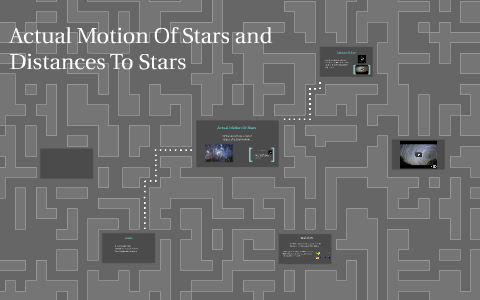 Motion Of Stars and Distances To Stars by Nicolas Hodgins on Prezi