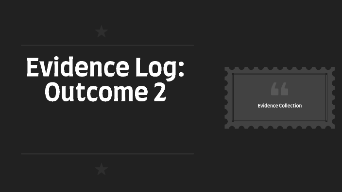 Crime Scene Evidence Log by Ainsley S on Prezi