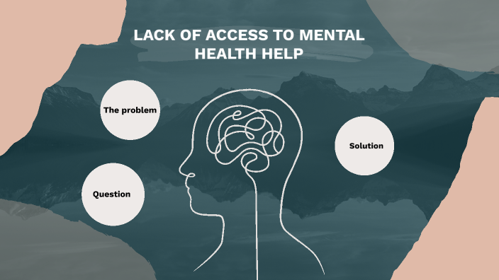 "Lack of access to mental health help" presentation by Malaïka Rochon ...
