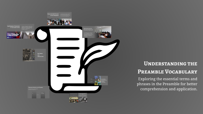Understanding the Preamble Vocabulary by Dora Gardner on Prezi