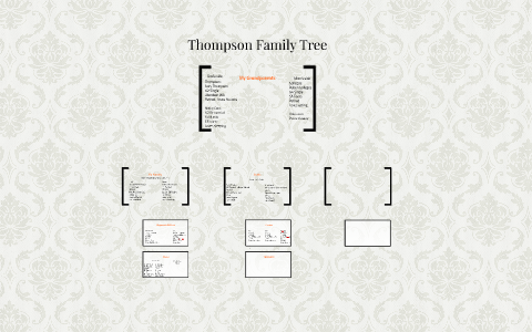 Thompson Family Tree by Angela Thompson on Prezi