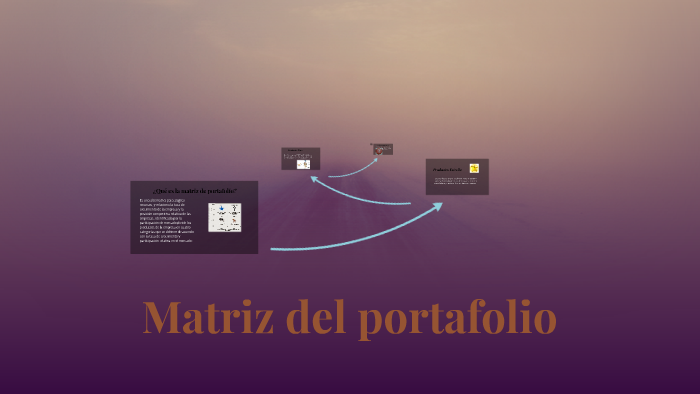 Matriz del portafolio by Diana Azuara on Prezi