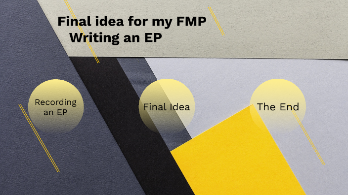 Final ideas for FMP by Zach Dalton on Prezi