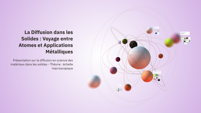 La Diffusion dans les Solides : Voyage entre Atomes et Applications ...