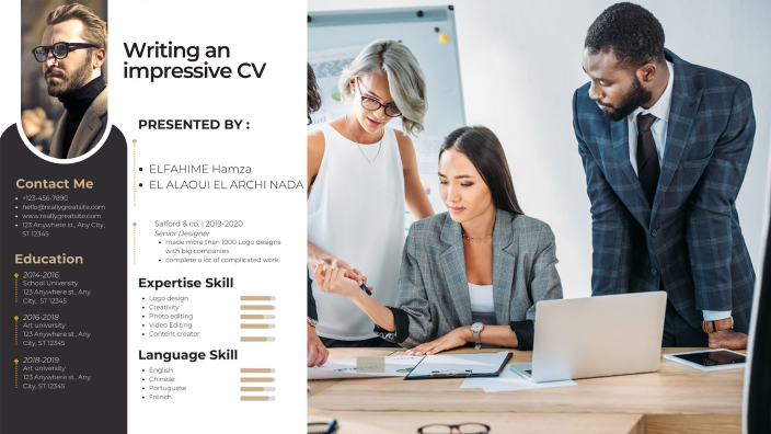 writing an impressive cv by hamza elfahime on Prezi