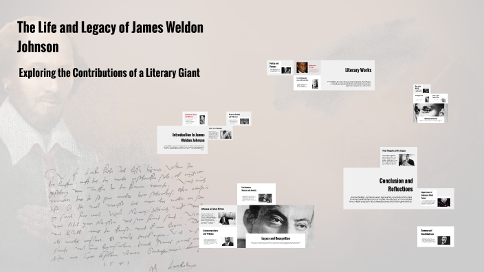 The Legacy of James Weldon Johnson by Terek Mccant on Prezi
