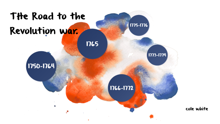 The road to the Revolutionary war by Cole White on Prezi