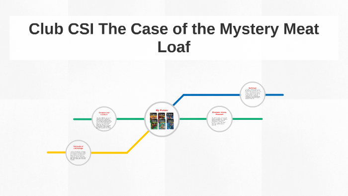 Club CSI The Case of the Mystery Meat Loaf by Matthew Johnson on Prezi