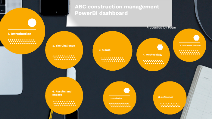 ABC Construction Management PowerBI Dashboard by peter liu on Prezi
