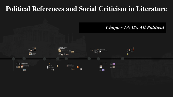 Political References and Social Criticism in Literature by Jili Loya on ...