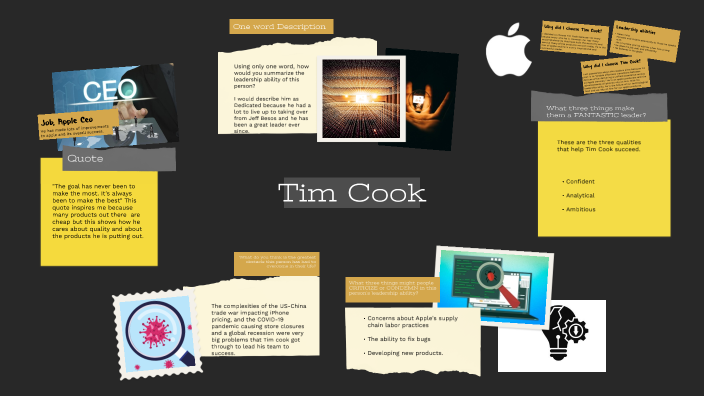 Tim Cook by Erik Draper on Prezi
