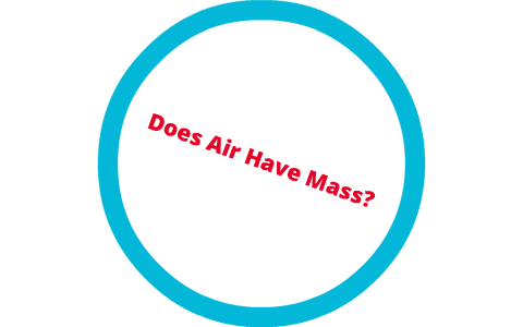 Does Air Have Mass? by Autum Smith on Prezi