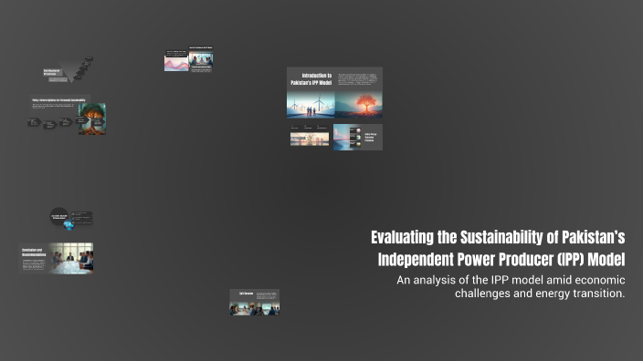 Evaluating the Sustainability of Pakistan’s Independent Power Producer ...