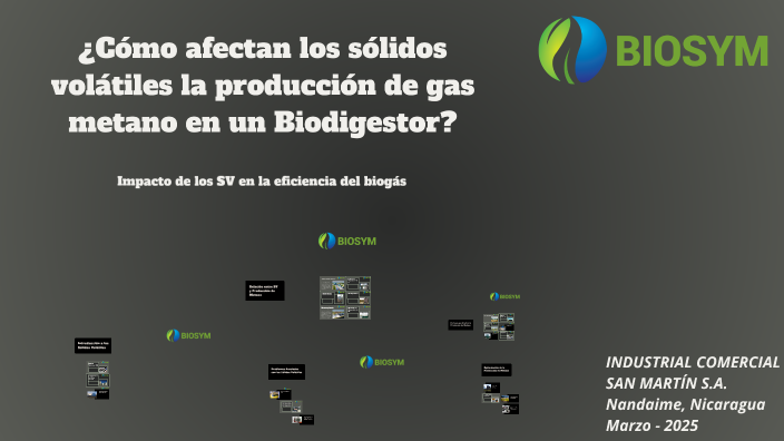 ¿Cómo afectan los sólidos volátiles la producción de gas metano en un ...