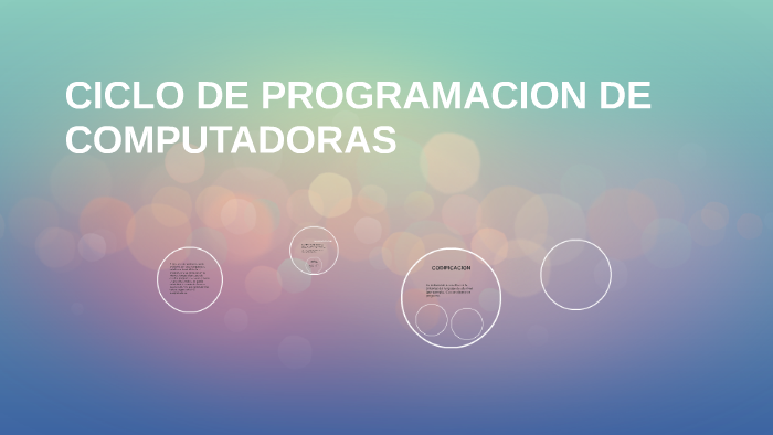 CICLO DE PROGRAMACION DE COMPUTADORAS by Natalia De Fuentes on Prezi
