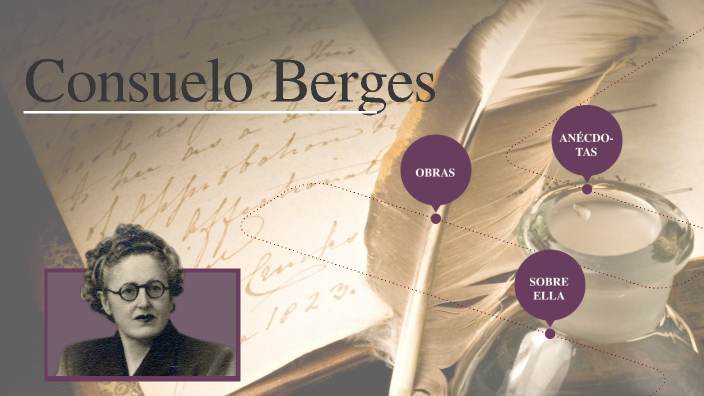 Consuelo Berges by Natalia López Cartagena on Prezi