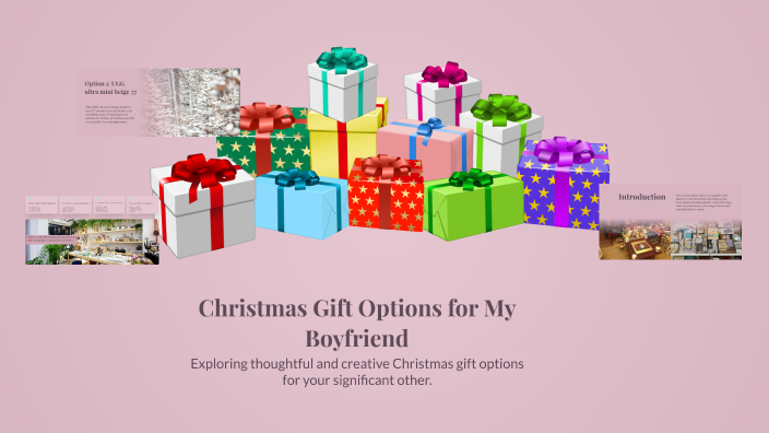 Christmas Gift Options for My Boyfriend by Cristina Ungureanu on Prezi