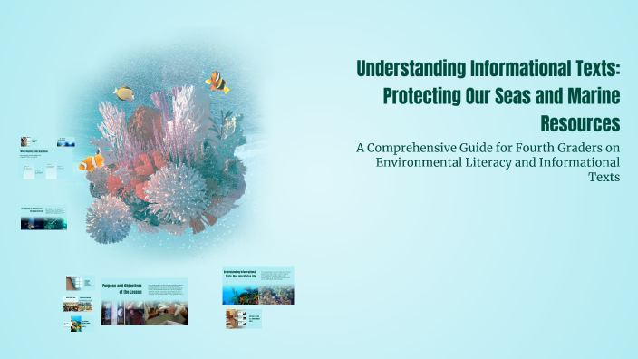 Understanding Informational Texts: Protecting Our Seas and Marine ...