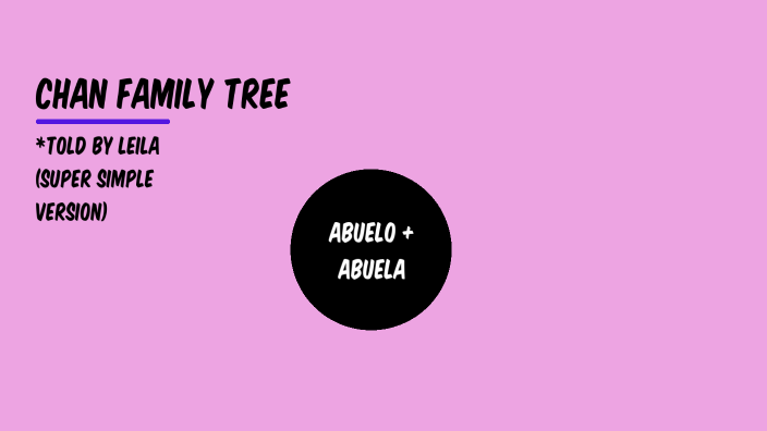 Chan Family Tree by Leila Sanchez Bonyadi on Prezi