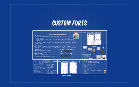 Custom Forts by Cheryl Mori