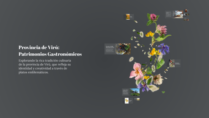 Provincia de Virú: Patrimonios Gastronómicos by Sánchez Capristán ...