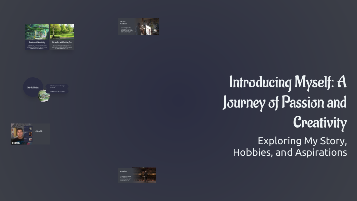 Introducing Myself: A Journey of Passion and Creativity by joey Jargallz on Prezi