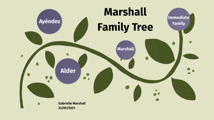 Marshall Family Tree by Gabrielle Marshall on Prezi