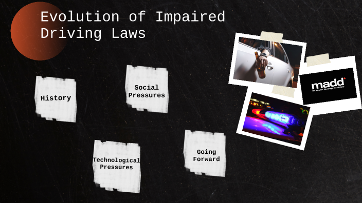 Evolution of Impaired Driving Laws by sage timmons on Prezi