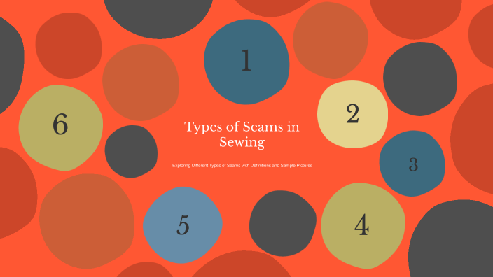 Types of Seams in Sewing by Jezreel Lisondra on Prezi