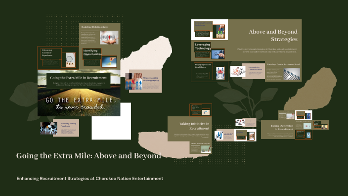 Going the Extra Mile: Above and Beyond by joel lopez on Prezi