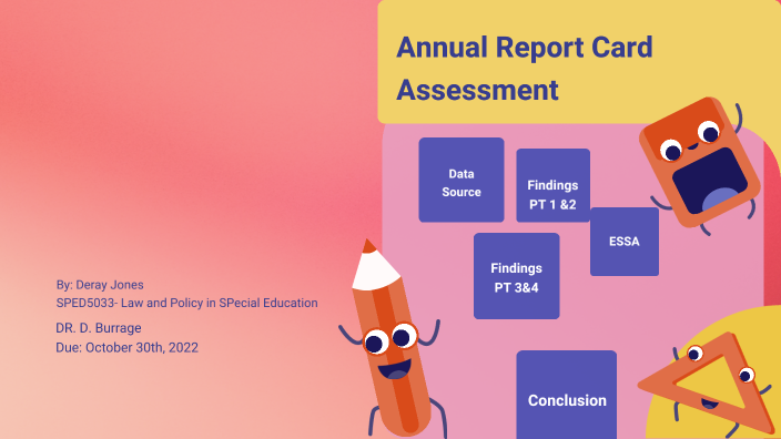 Quarter 1 Report cards Assessment by deray jones on Prezi