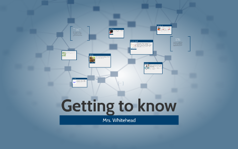 Getting to know by Brandy Whitehead on Prezi