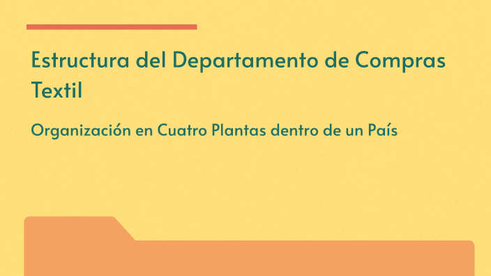 Estructura del Departamento de Compras Textil by Janeth Eunice Castillo ...