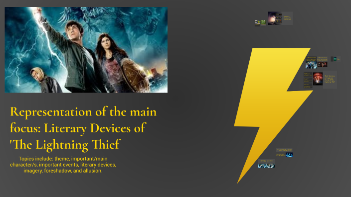 Exploring Literary Devices in 'The Lightning Thief' by Alyster Joshua ...