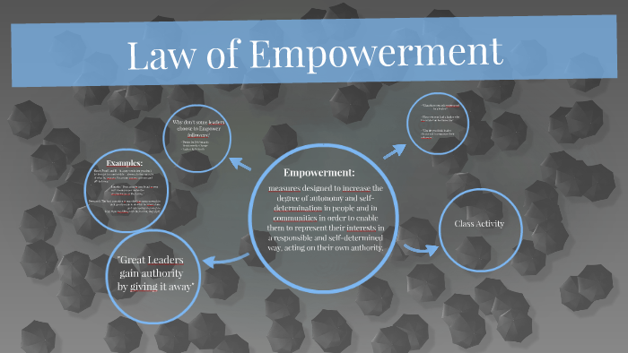 Law of Empowerment by Meredith Green on Prezi