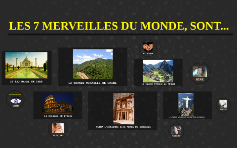 LES 7 MERVEILLES DU MONDE by H S