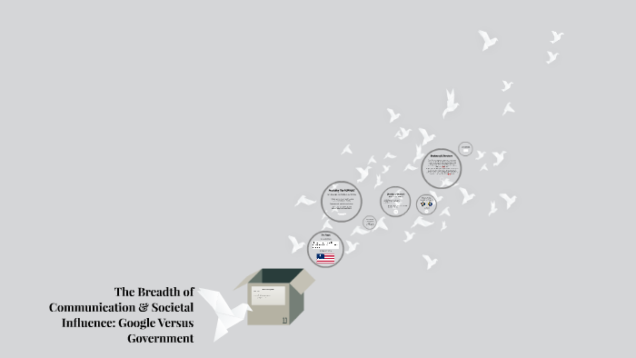 The Breadth of Communication & Societal Influence: Google vs ...