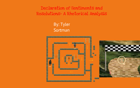 Declaration of Sentiments and Resolutions- A Rhetorical Analysis by ...