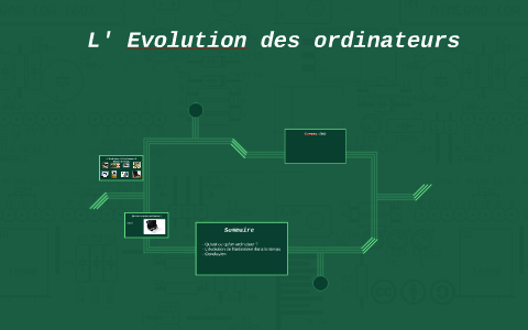 L' évolution des ordinateurs by Romain Roussel on Prezi