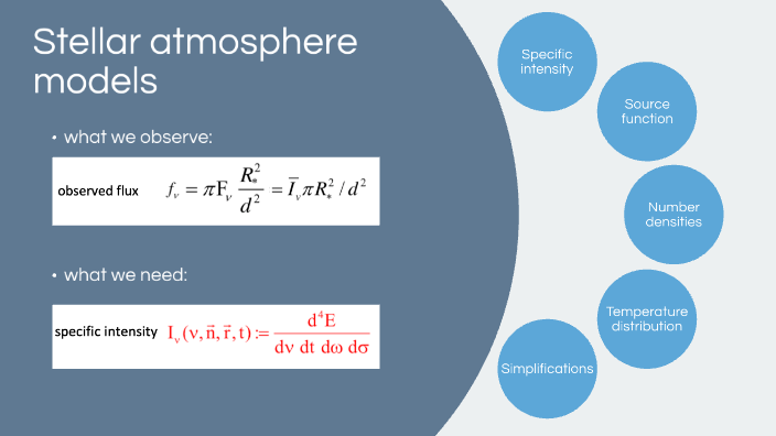 Stellar atmospheres by Johanna Müller on Prezi