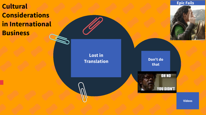Tuesday - Cultural Considerations when Doing Business by Andreas ...