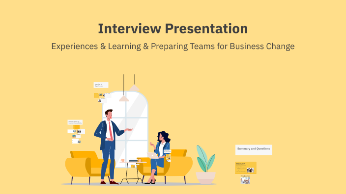 Interview Presentation by Arran Sharman on Prezi